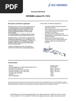 KRONES celerol L 7008 Technical Data Sheet | PDF