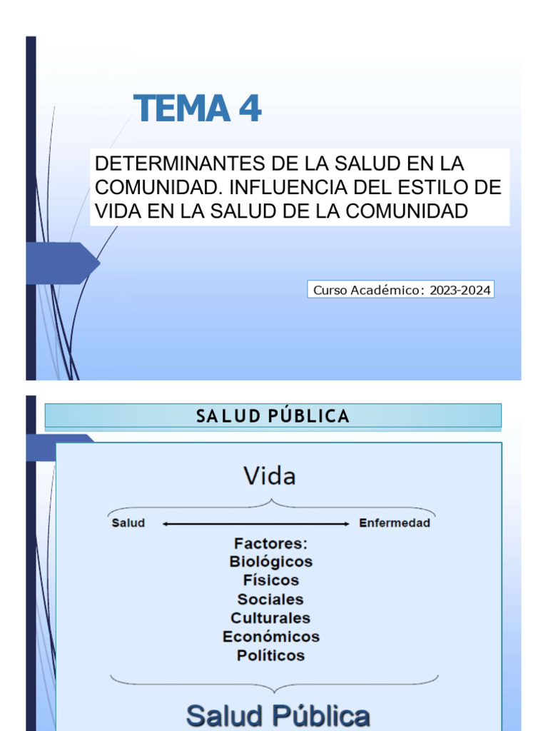 Determinantes de Salud y Estilo de Vida | PDF | Cáncer | Feto