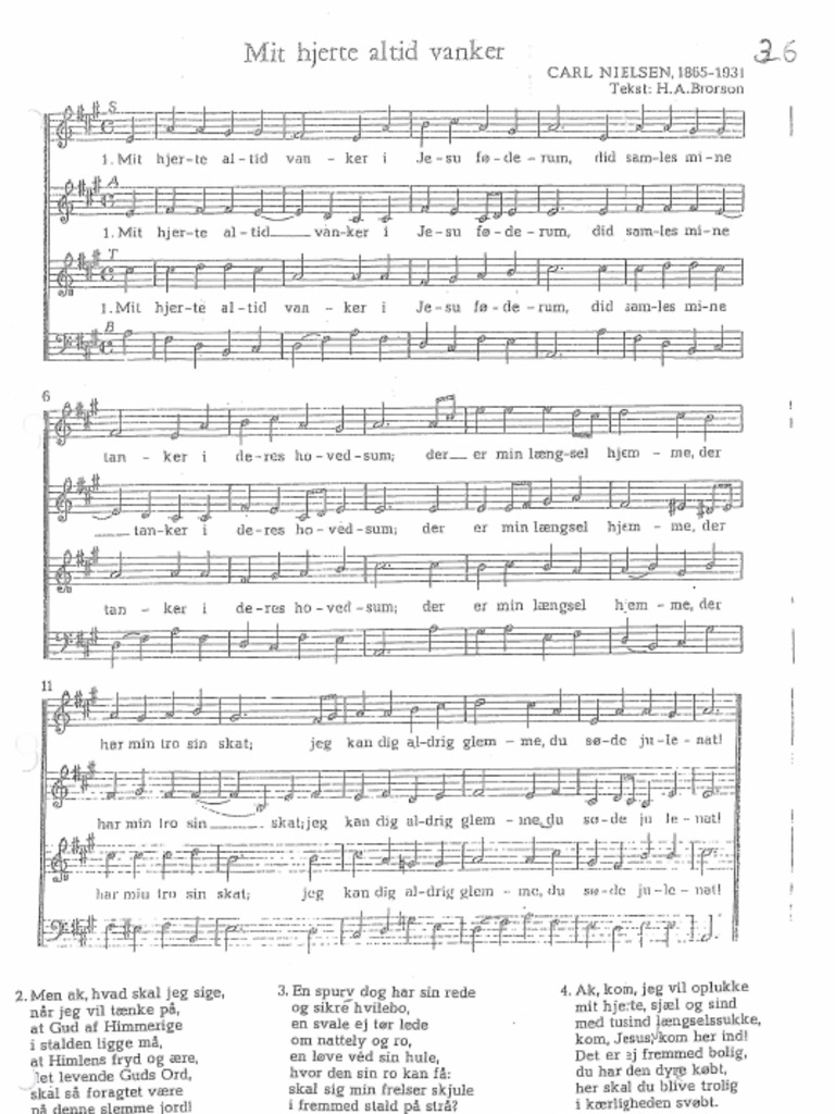 Mit Hjerte Altid Vanker | PDF