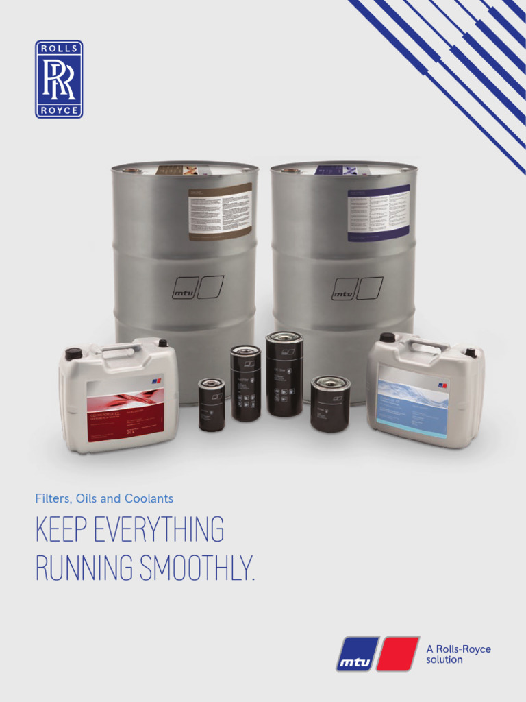 RR ConsumablesBrochure | PDF | Motor Oil | Filtration