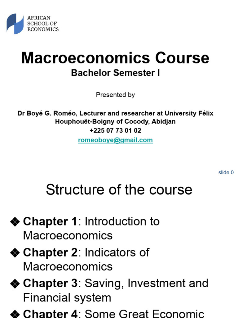 Chap1_Introduction to Macro | PDF | Nominal Rigidity | Macroeconomics