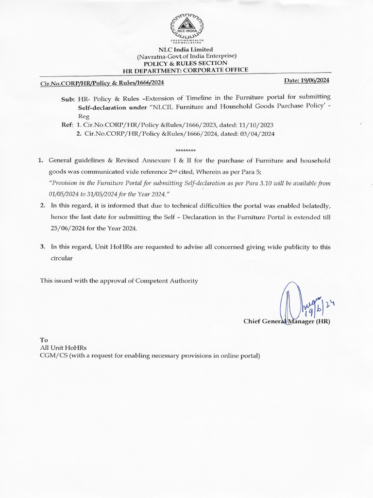 Extension of Timeline | PDF