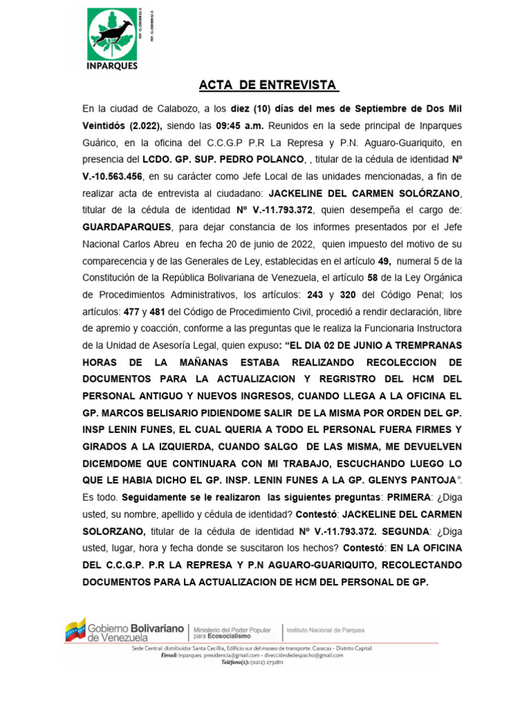 Modelo Testigos Pdf Documento De Identidad Gobierno