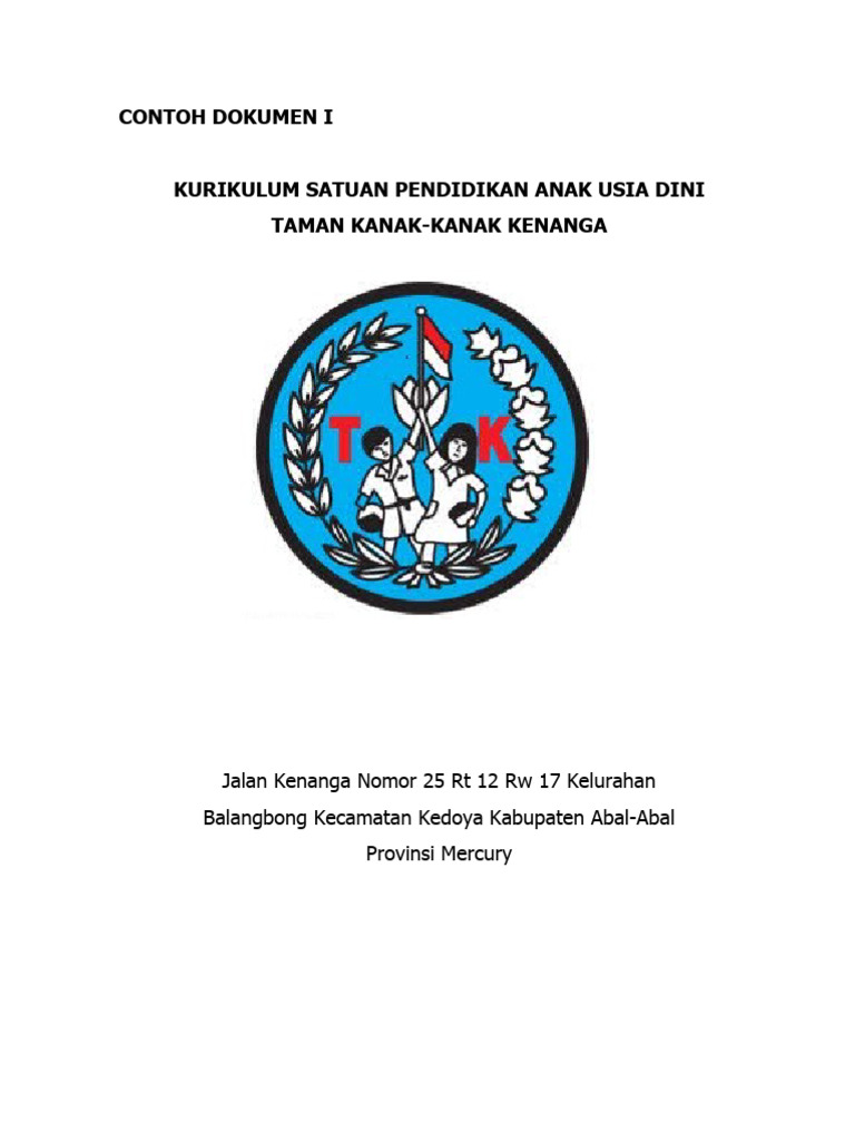 CONTOH KTSP Resmi | PDF | Karier & Perkembangan