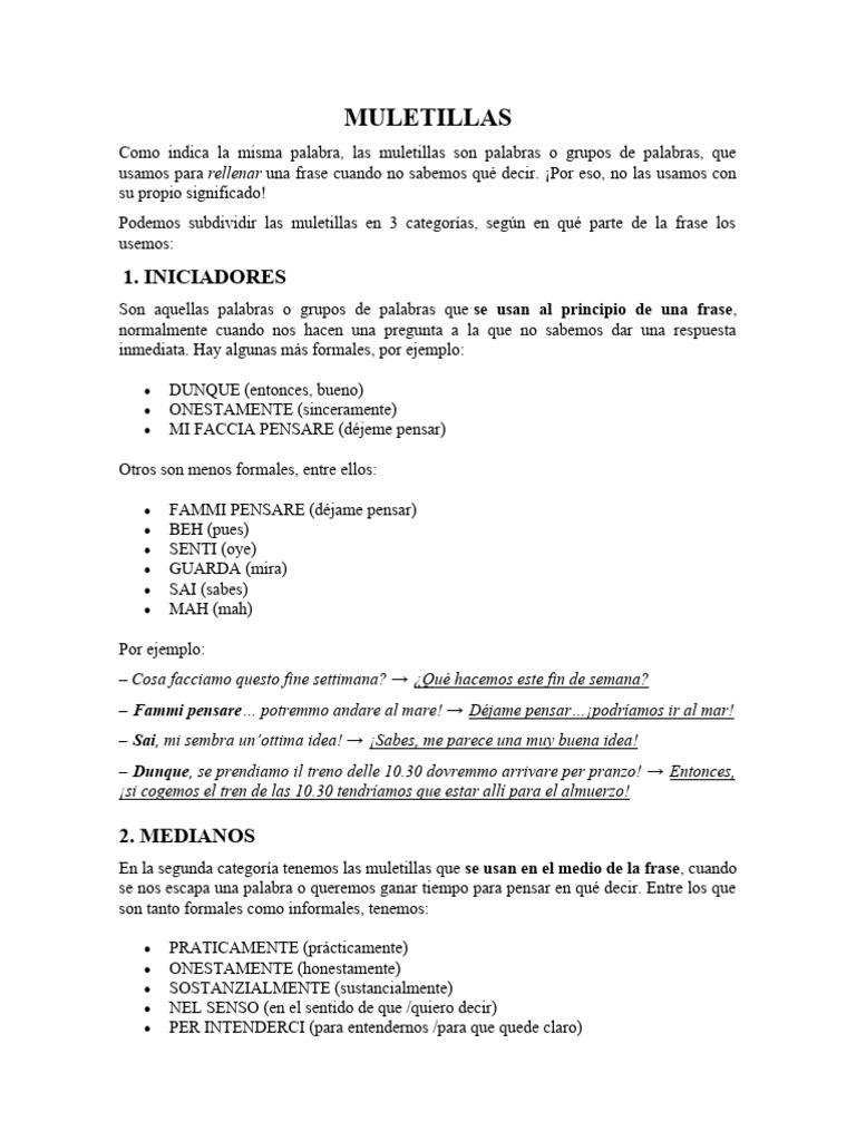 MULETILLAS | PDF | Crecimiento personal y profesional