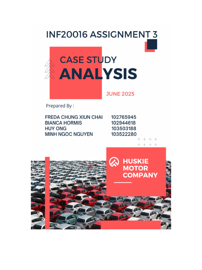 Annotated-Bdm Team 6 - Case Study Analysis Report - Final | PDF | Forecasting | Analytics
