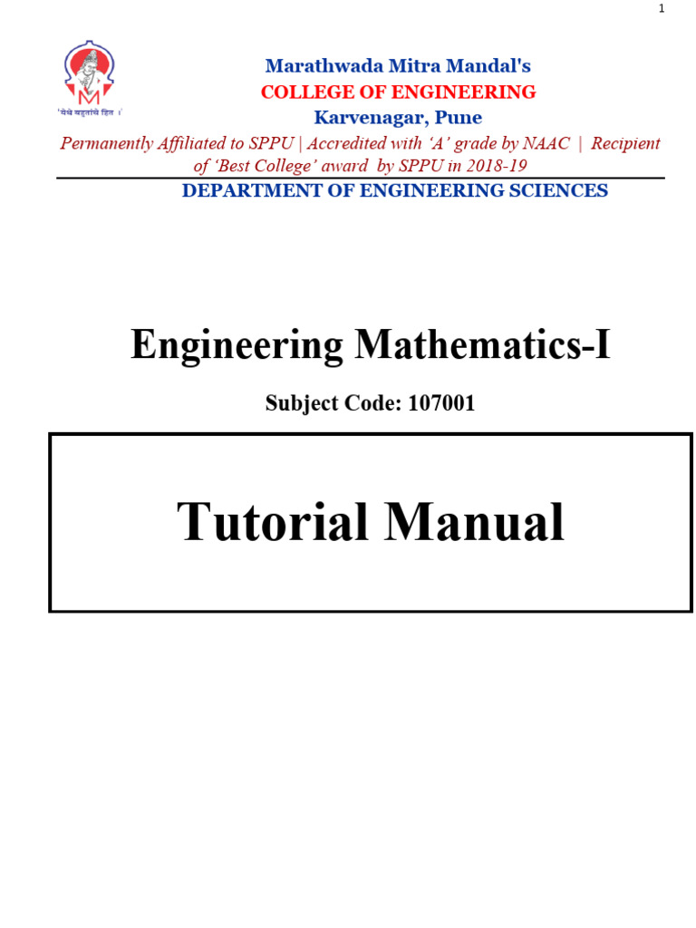 Mathematics Lab Manual SPPU | PDF | Mathematical Analysis | Derivative
