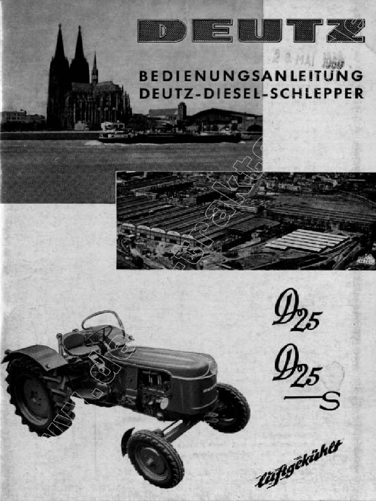 Deutz D25 Und D25 S | PDF