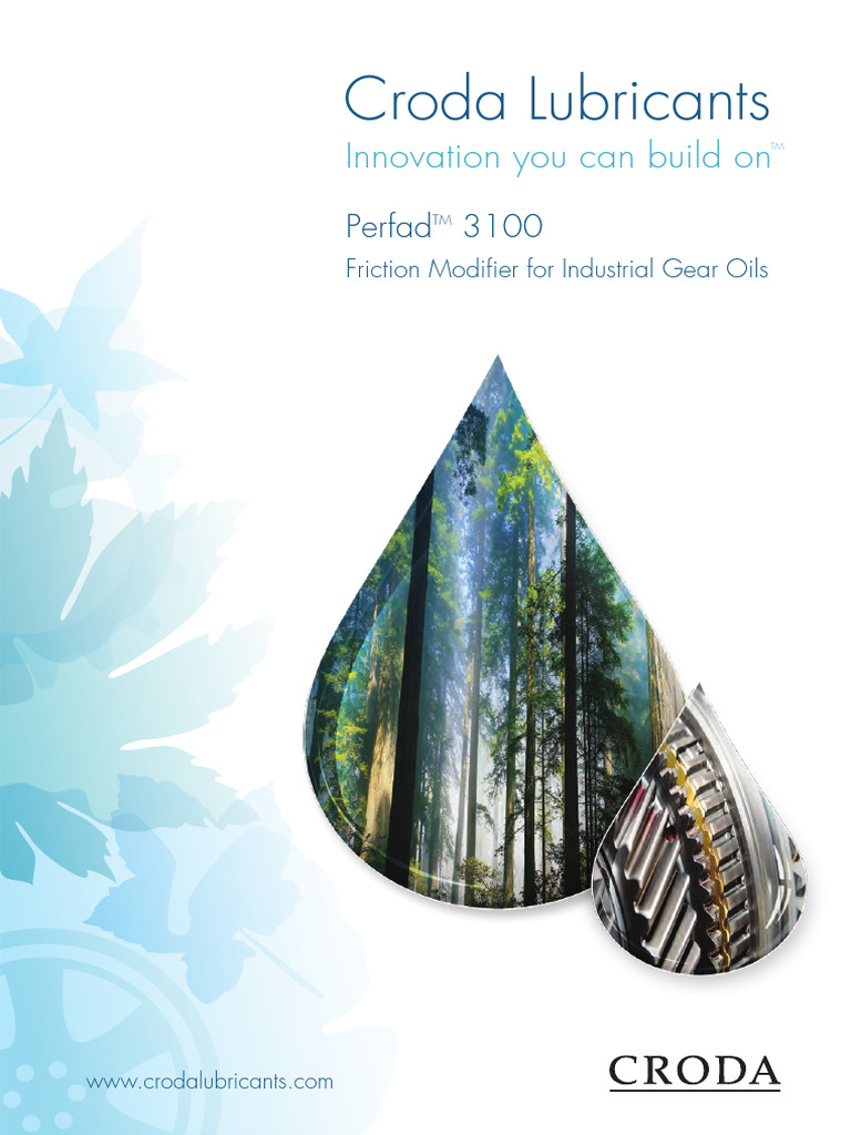 Lubes Perfad 3100 A4 6pp 03-15 WEB | PDF | Friction | Emulsion