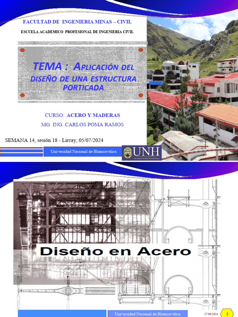 Diseño de Estructuras Aporticadas | PDF | Ingeniero civil