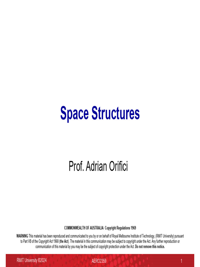 (6D) Space Structures | PDF | Buckling | Truss