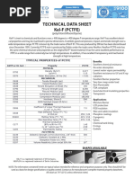PTFE Permeability Data Analysis | PDF | Chlorine | Physical Chemistry