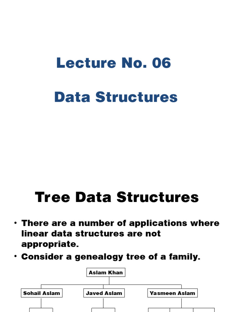 Data Structures Power Point Slides Lecture 09 Pdf Algorithms And Data Structures