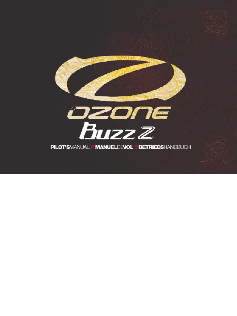 Buzz Z Manual EN | PDF | Glider (Sailplane) | Aerospace
