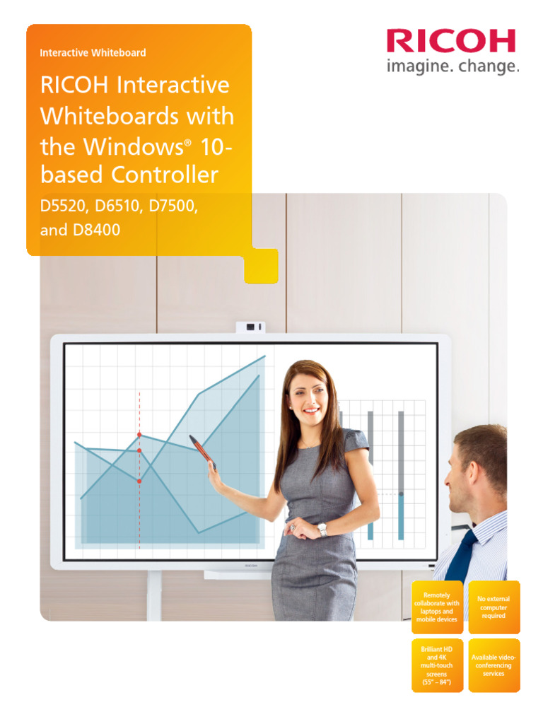 IFPD D5520 D6510 D7500 D8400 Brochure en | PDF | Computing | Digital ...