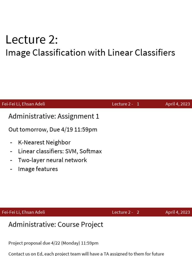 Lecture 2 | PDF | Statistical Classification | Artificial Neural Network Lecture 2 | PDF | Statistical Classification | Artificial Neural Network
