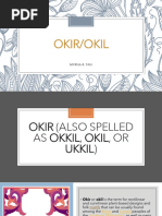 All About Okir | PDF