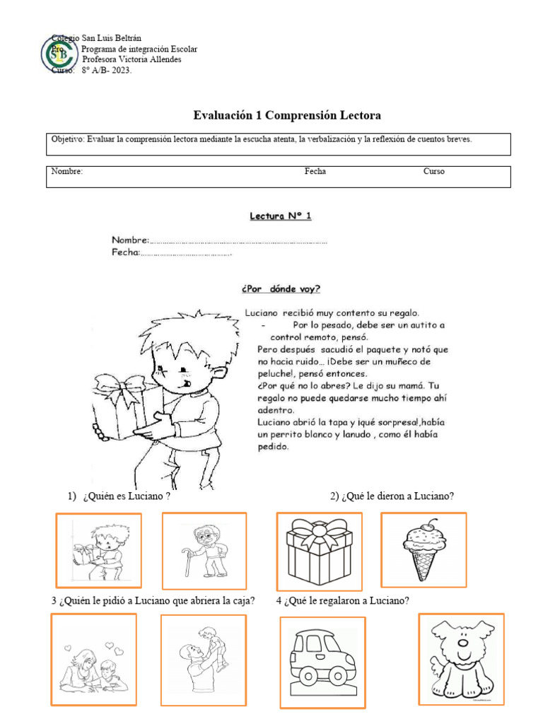 69 Cuentos Cortos y Guia Actividades de Comprension Lectora | PDF