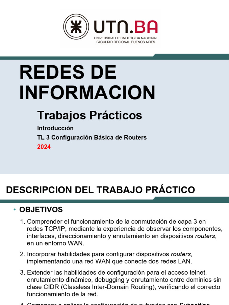 Configuración de Routers en Redes WAN | PDF | Enrutador (Computación ...