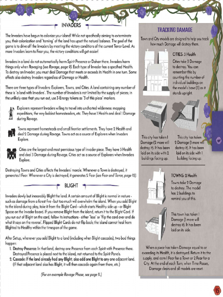 54 Spirit Island Rulebook Pages 15 | PDF