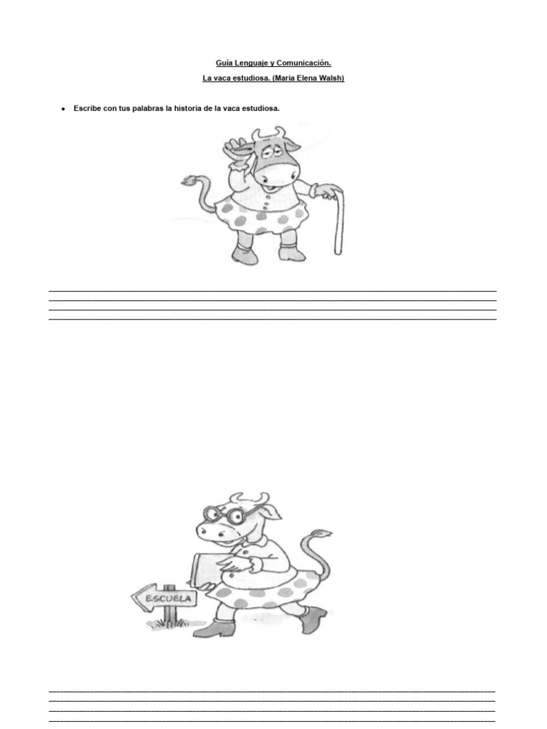 La Vaca Estudiosa | PDF