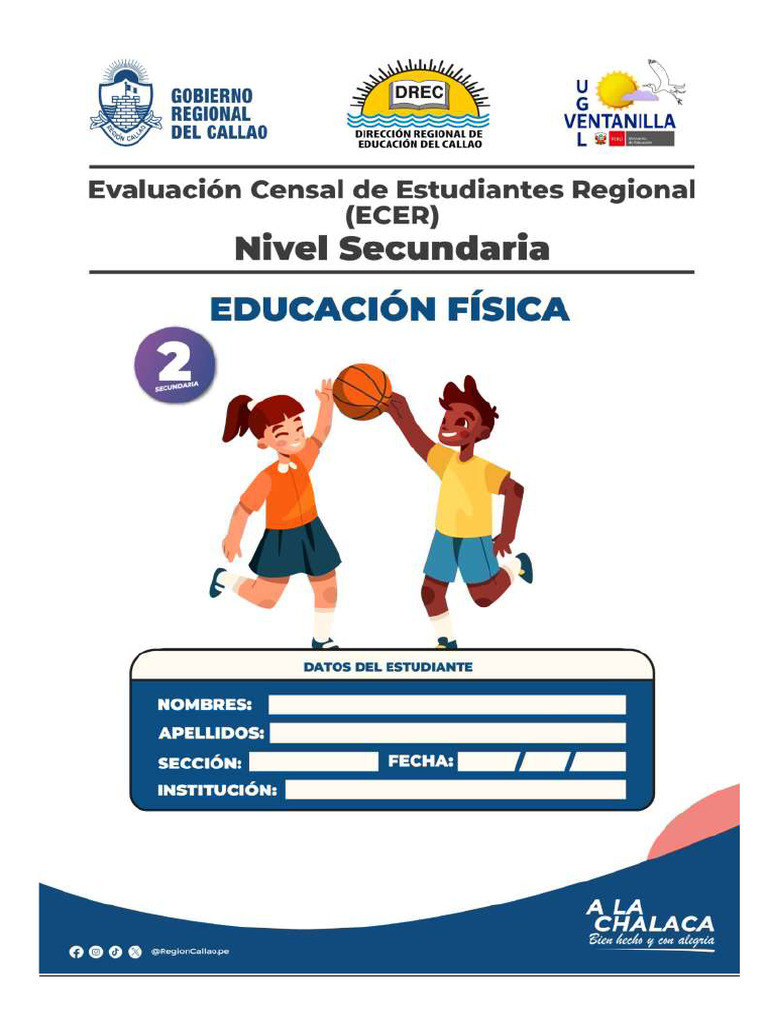 7 EDUC FISICA Ecer 2024 Inicio | PDF | Ritmo cardiaco | Legumbres