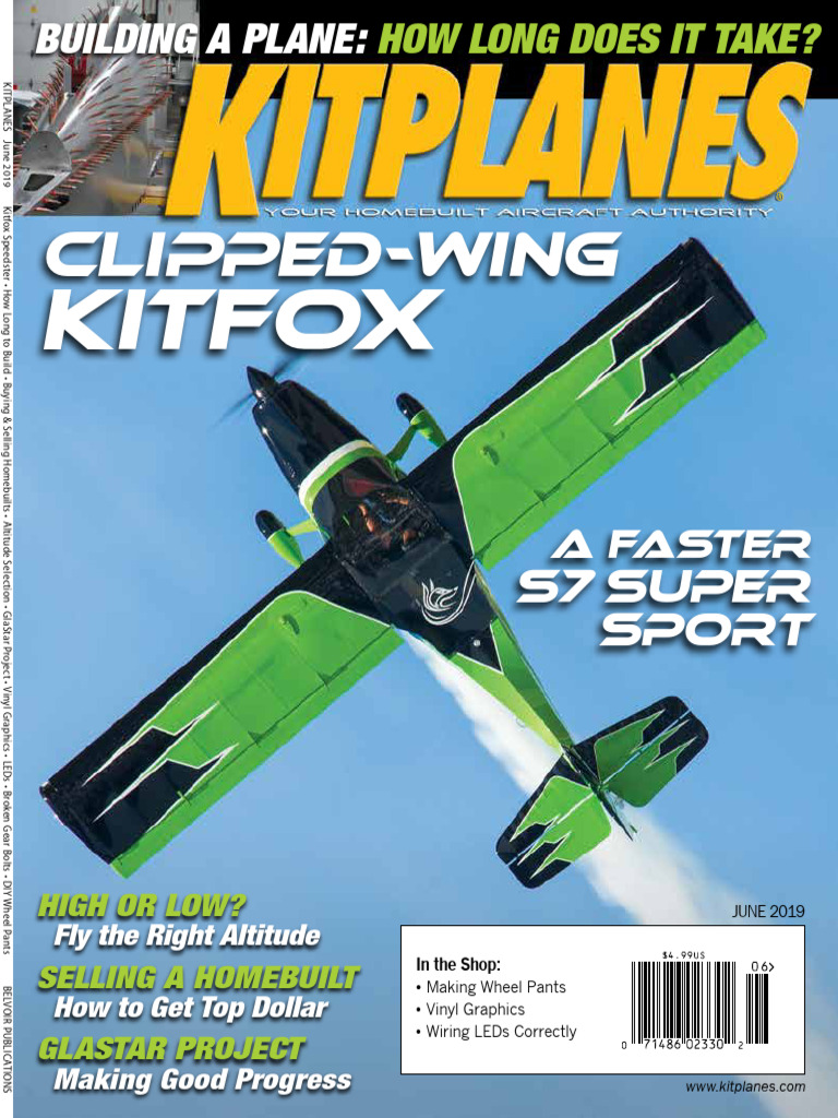Kitplanes 2019 06 | PDF | Homebuilt Aircraft | Aircraft