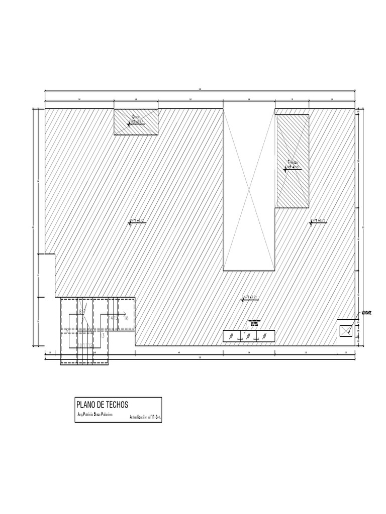 Casa Ester - Plano de Techos | PDF