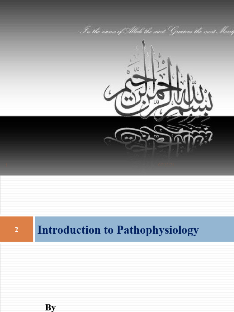 Pathophysiology Basics Guide | PDF | Pathology | Genetic Disorder