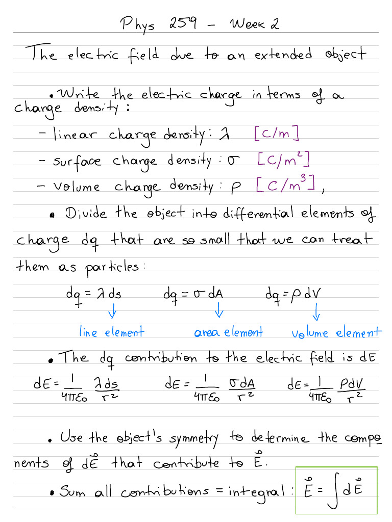 (P259) Week 02 Lecture Notes | PDF