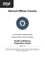 MPOETC Fitness Test Standards 2024 | PDF