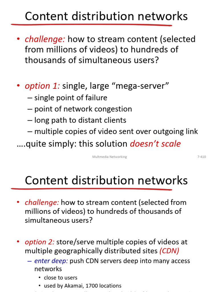 Content Distribution Networks: - Challenge | PDF | Domain Name System | Cyberspace