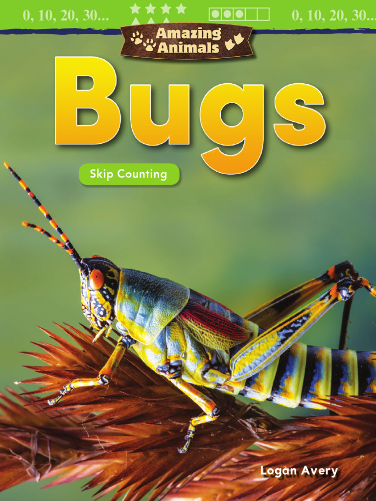 Skip Counting with Insects Activities | PDF | Hexapoda | Library ...