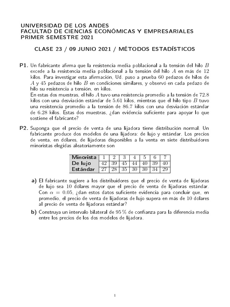 Clase 23 | PDF