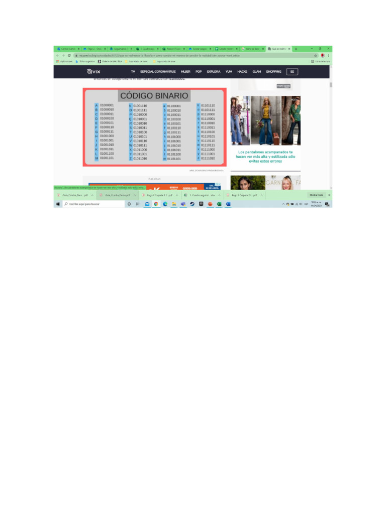 Codigo Binario | PDF