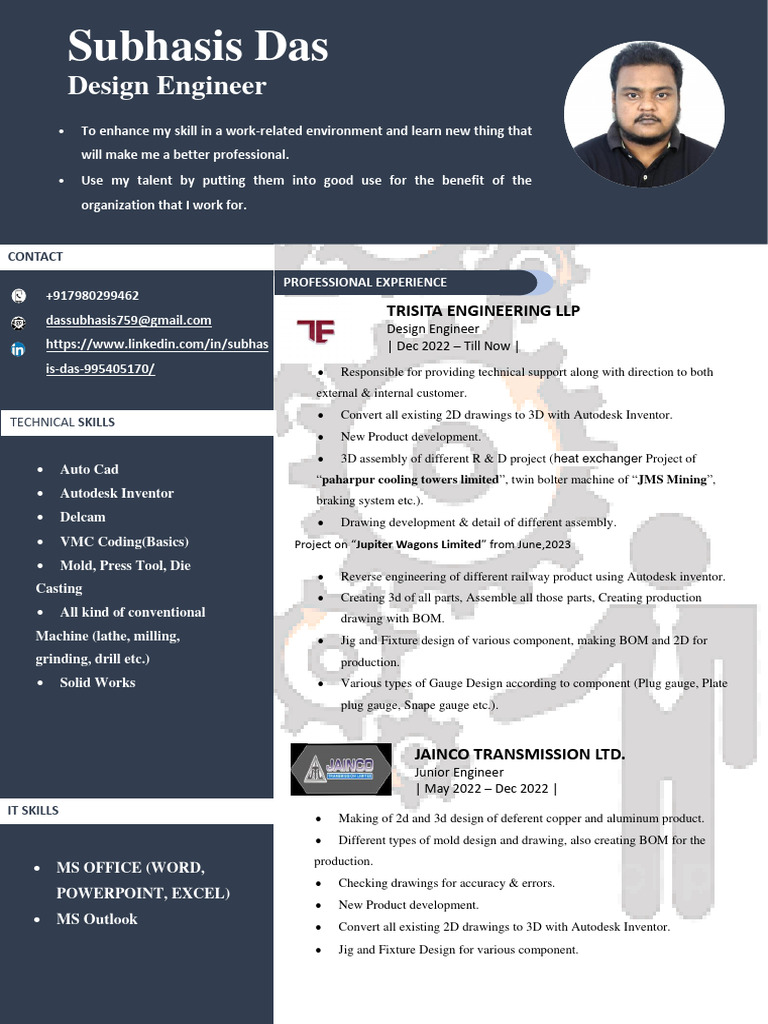 Subhasis Das | PDF | Engineering