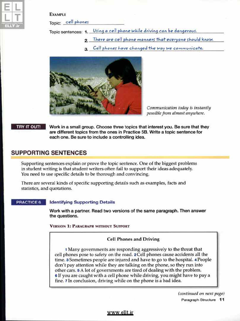 Paragraph Writing Exercise-3 | PDF