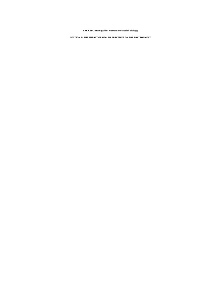 Health Practices On The Environment | PDF | Water Purification | Sewage ...