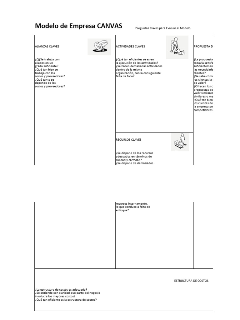 Herramienta Modelo Canvas Detallado Segmentación | PDF | Business | Negocios económicos
