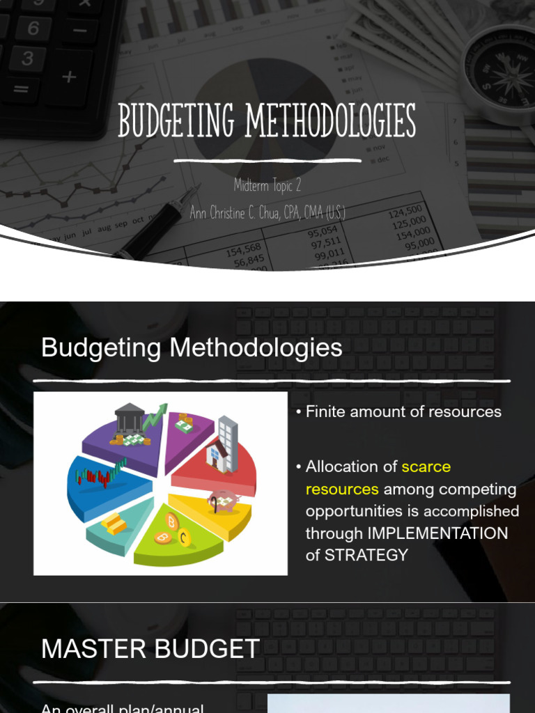 Midterm Topic 2 - PPT - Budgeting Methodologies | PDF | Budget | Methodology