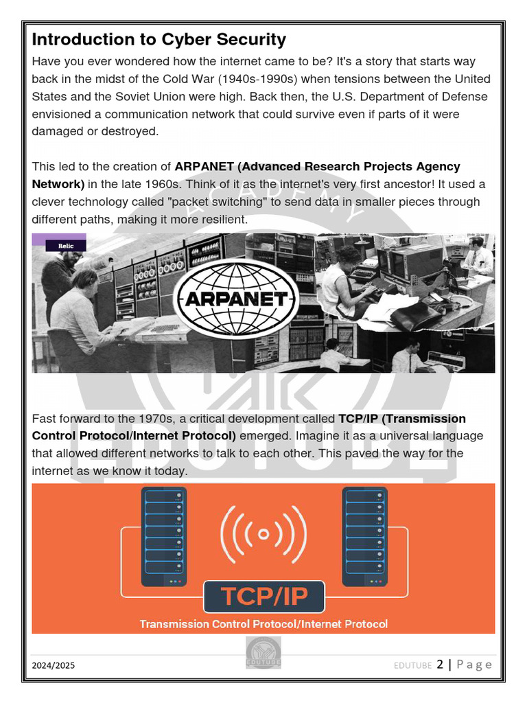 Cyber Security Session 1 | PDF | Security | Computer Security