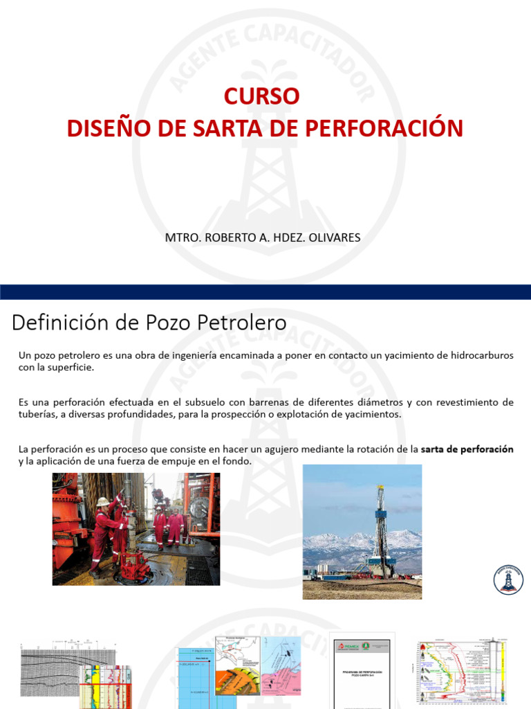 Diseño de Sarta de Perforacion | PDF | Perforación | Pozo de petróleo