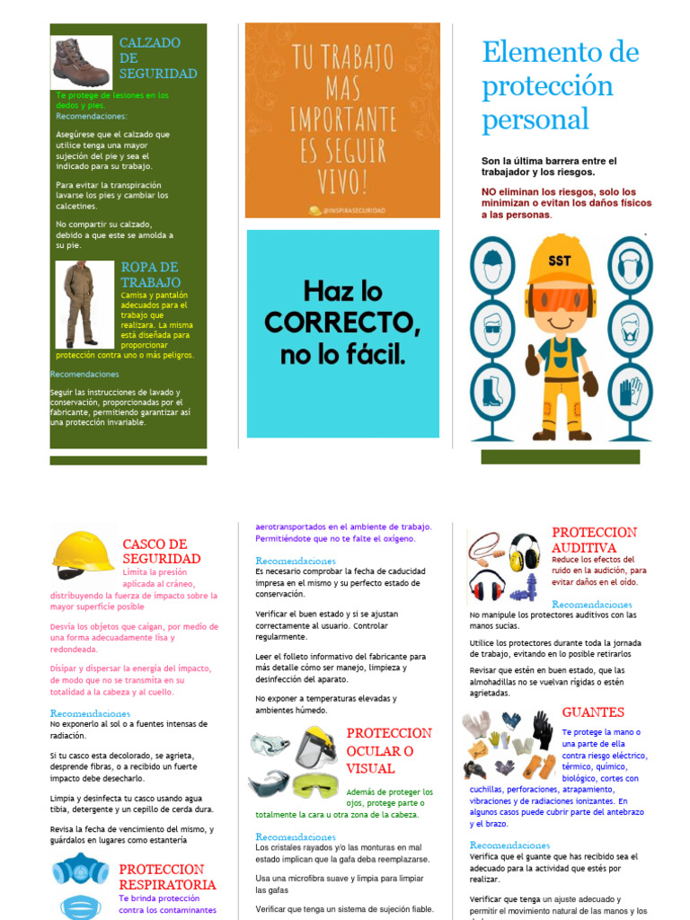 Epp Folleto | PDF | Guante