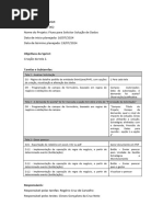 Modelo de GMUD: Estrutura e Aprovações | PDF