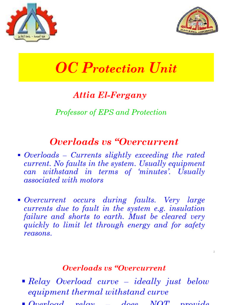 Overcurrent Protection Methods Explained | PDF | Relay | Electronics