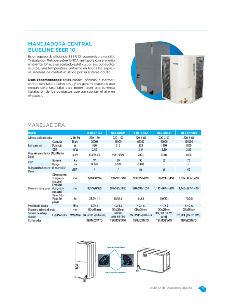Ficha Tecnica Equipo Central de 5 Toneladas. | PDF