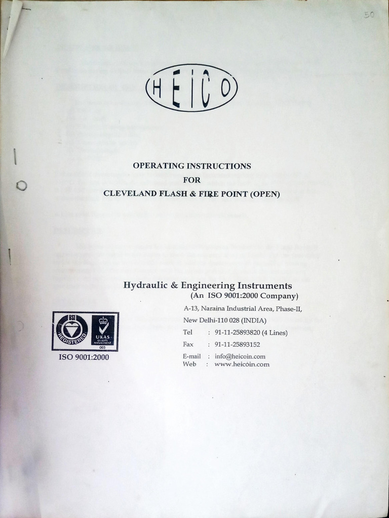 Flash and Fire Point | PDF
