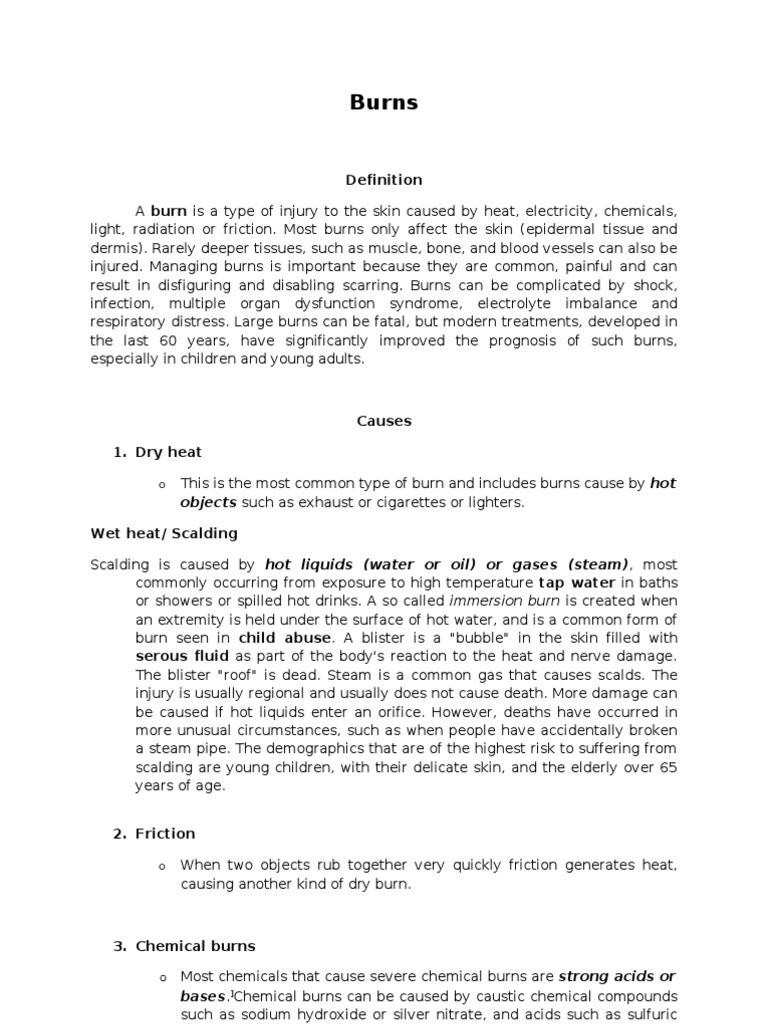 Burns & Poisoning | PDF | Burn | Venom