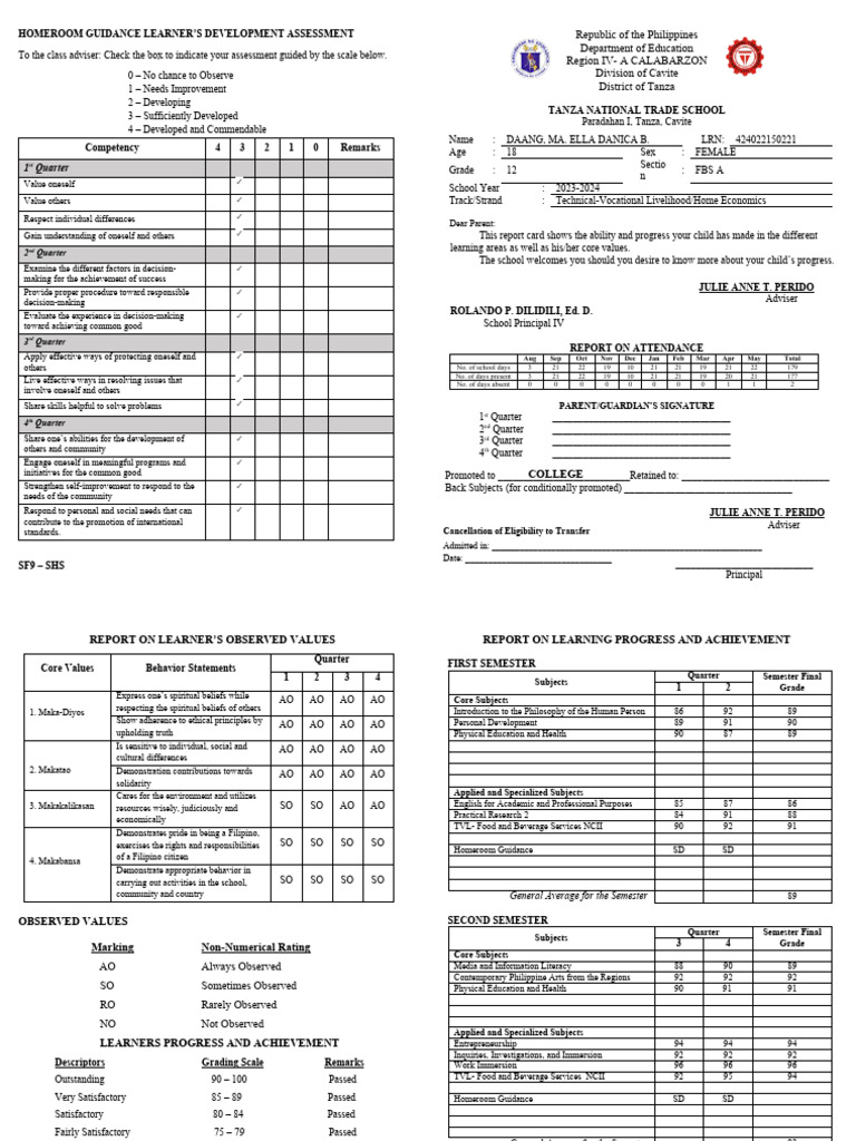 DAANG | PDF | Learning | Behavior Modification