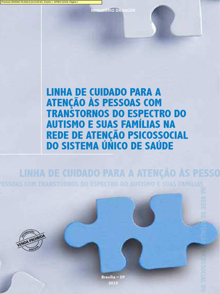 Manual TEA - Linha de Cuidado MS | PDF | Saúde mental | Espectro do autismo